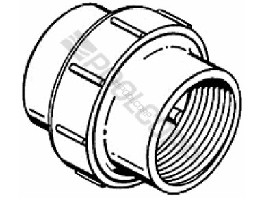 Union Sch40 1.5" Slip X Fip