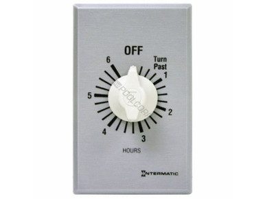 6Hr Dpst Commercial Spring Wound Timer