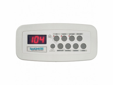 300' White Spalink Rs 8-Function Spa Side Remote