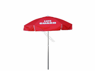 Kemp 6' Red Guard Umbrella