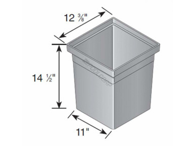 12"X12"X14" Sump Pump Box