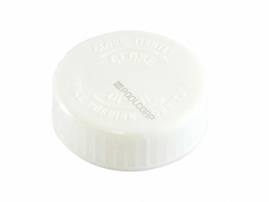 63Mm Push & Turn Cap White