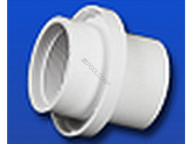 W/Water Barrier Thrd Wall Fitting 1.5" Wht