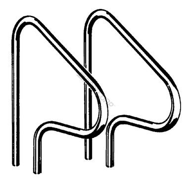 Pair 30" Ss Figure-4 Handrail