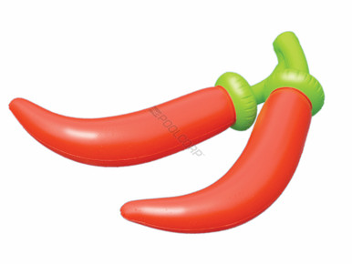 12/Cs Inflatable Chili Peppers