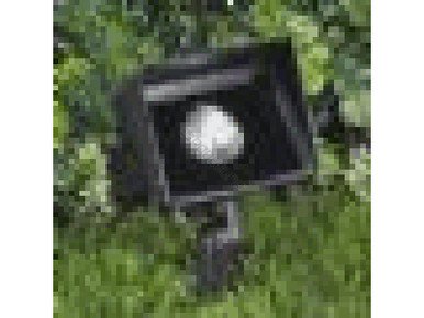 Black Composite Mini Area Light
