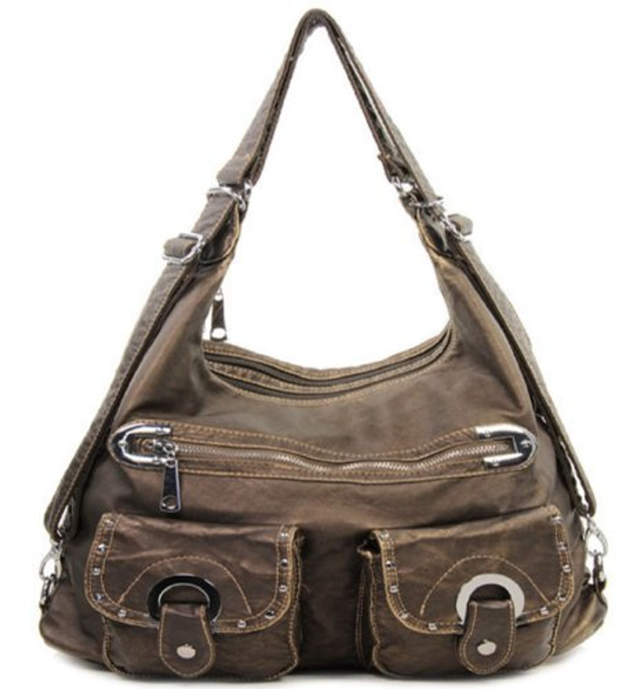Bronze Retro Designer Inspired Tassle Purse