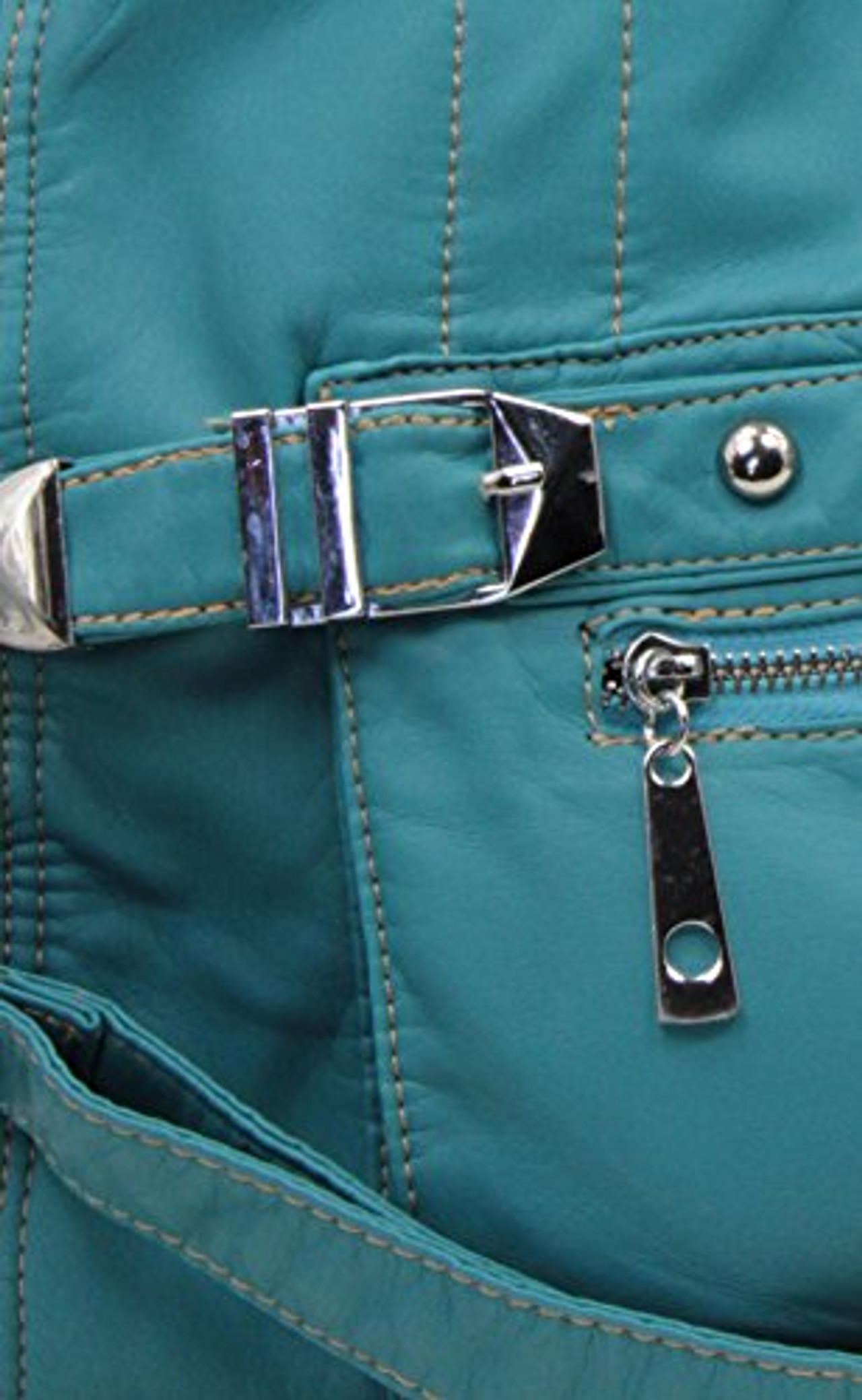 Blue Retro Designer Inspired Purse