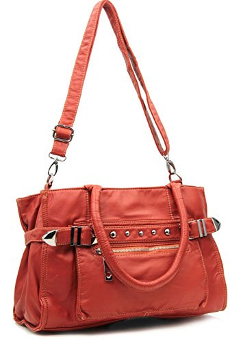 Orange Retro Designer Inspired Purse