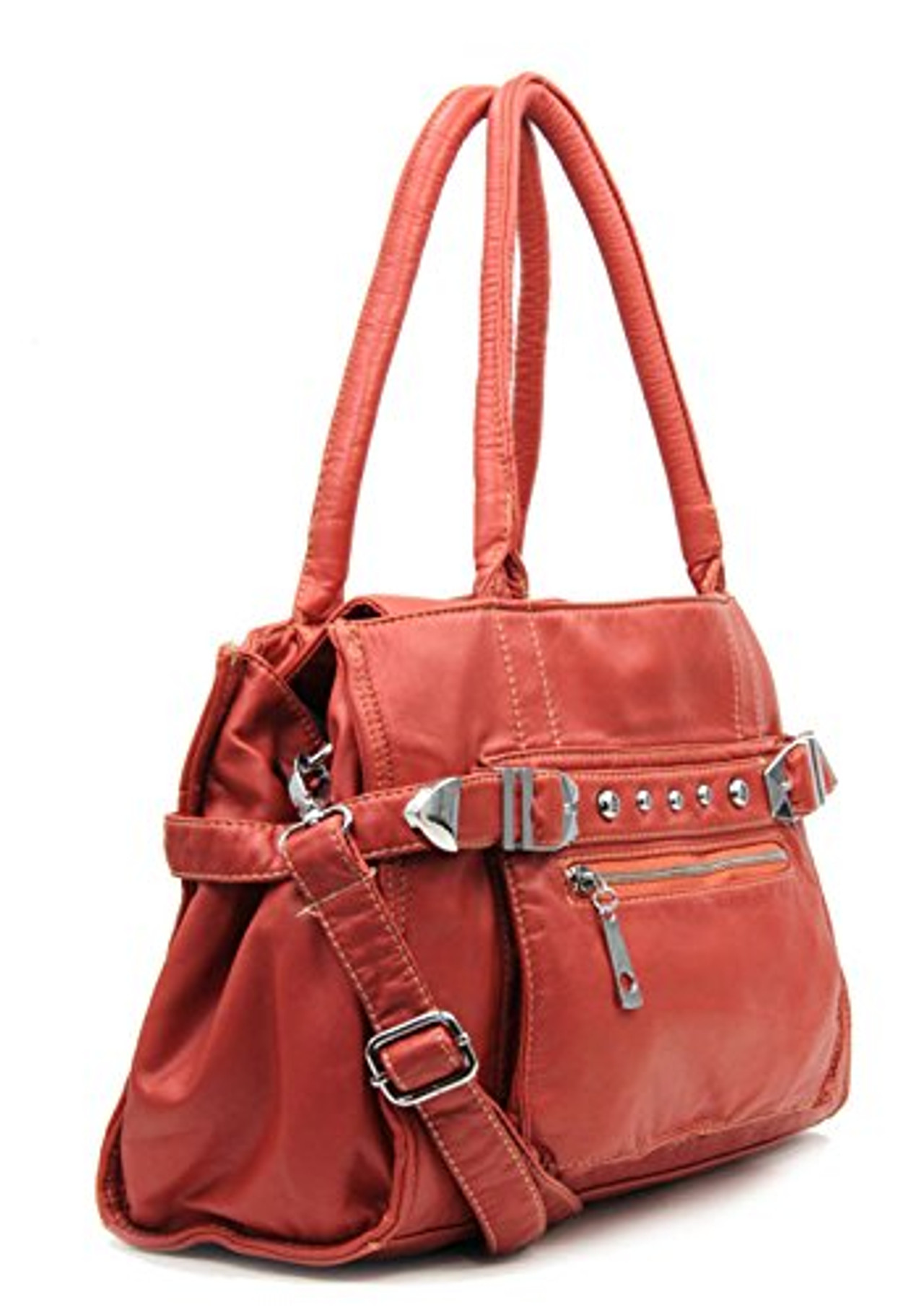 Orange Retro Designer Inspired Purse