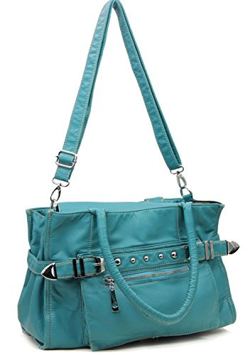 Blue Retro Designer Inspired Purse