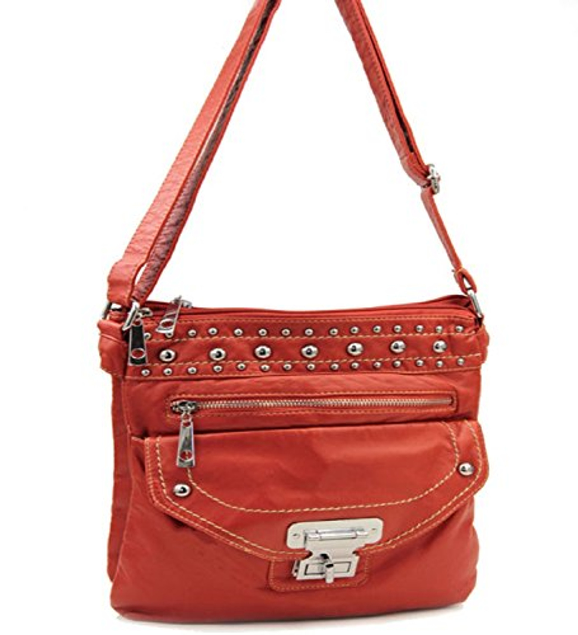 Orange Retro Designer Inspired Purse