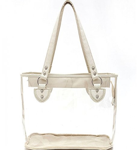 Pink Clear Purse with Front Pocket - Handbags, Bling & More!