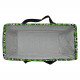 Soccer Goal Getter Print Large Canvas Utility Tote Bag-Navy