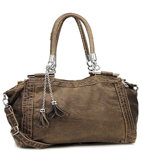 Bronze Retro Designer Inspired Tassle Purse