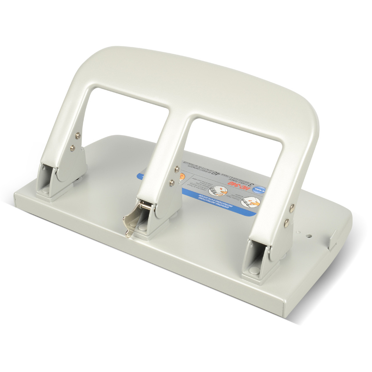 XHC-2100N Extra Heavy-Duty Two-Hole Punch, 100 Sheet Capacity