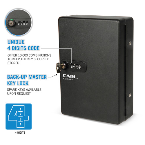 Dial combination key cabinet