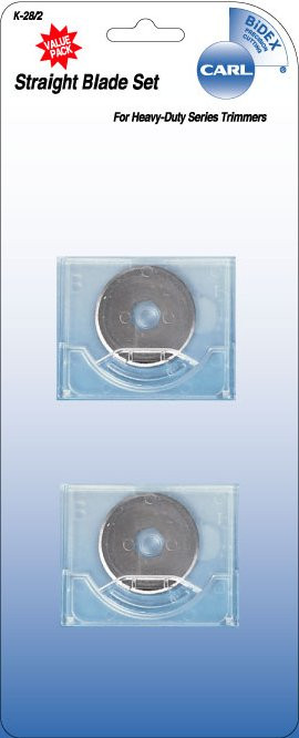 K-28/2 Replacement Straight Blade (2 Pack) | CARL
