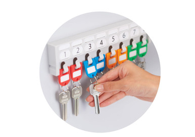CKT-8A, 32 Assorted colored Key Tags