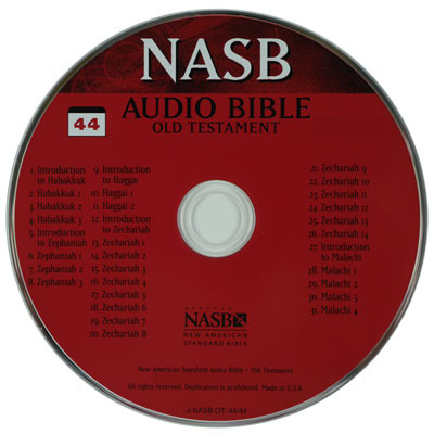 Audio Bible Nasb Bible On Cd Voice Only Stephen Johnston