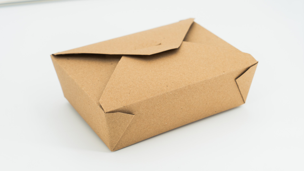 Foldable Paper Take-Out Box #3 (200/cs)