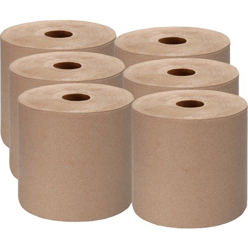 Towel Roll Non-Perforated 7.75" Natural (6 Rolls/case)