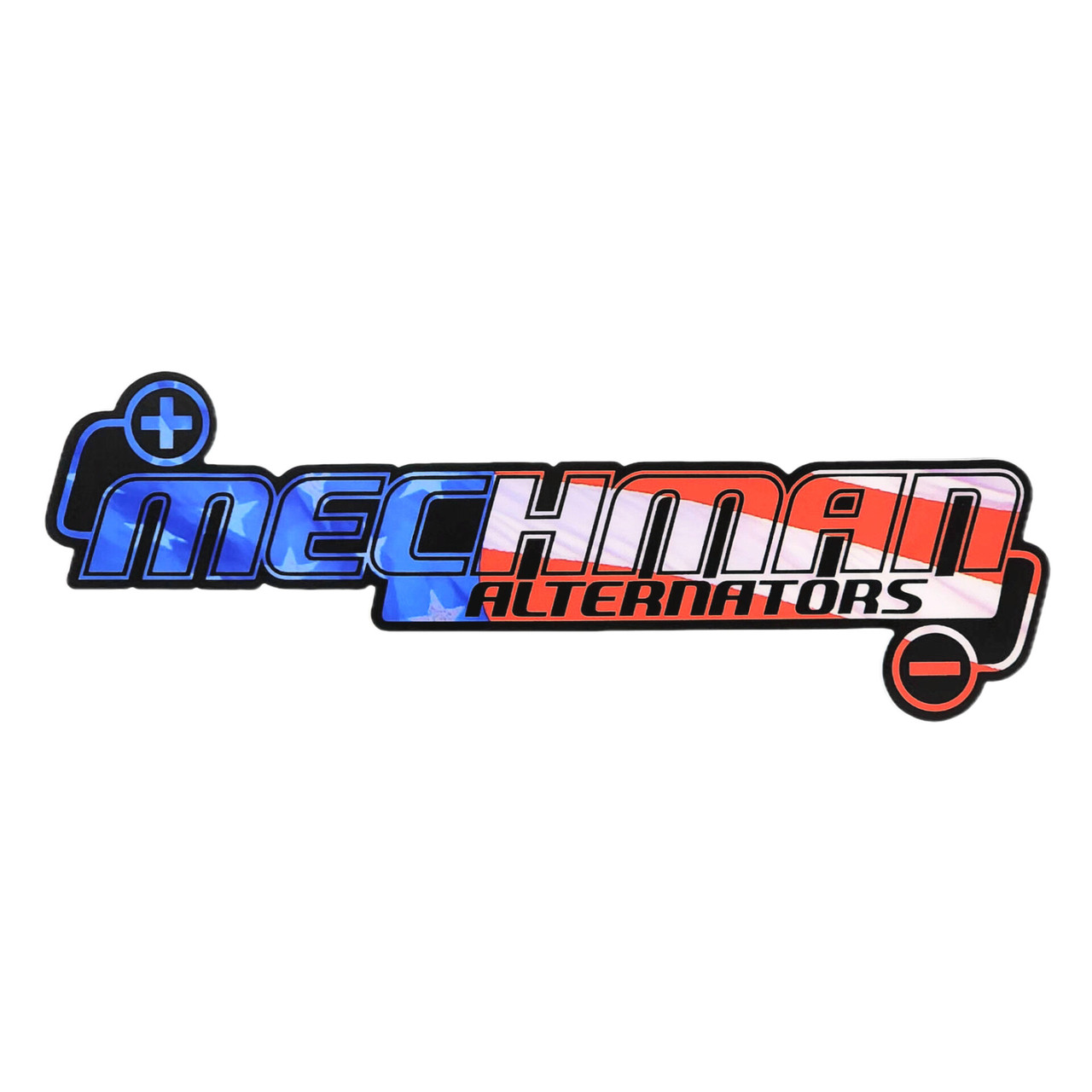 Mechman Logo Decal - Mechman Alternators