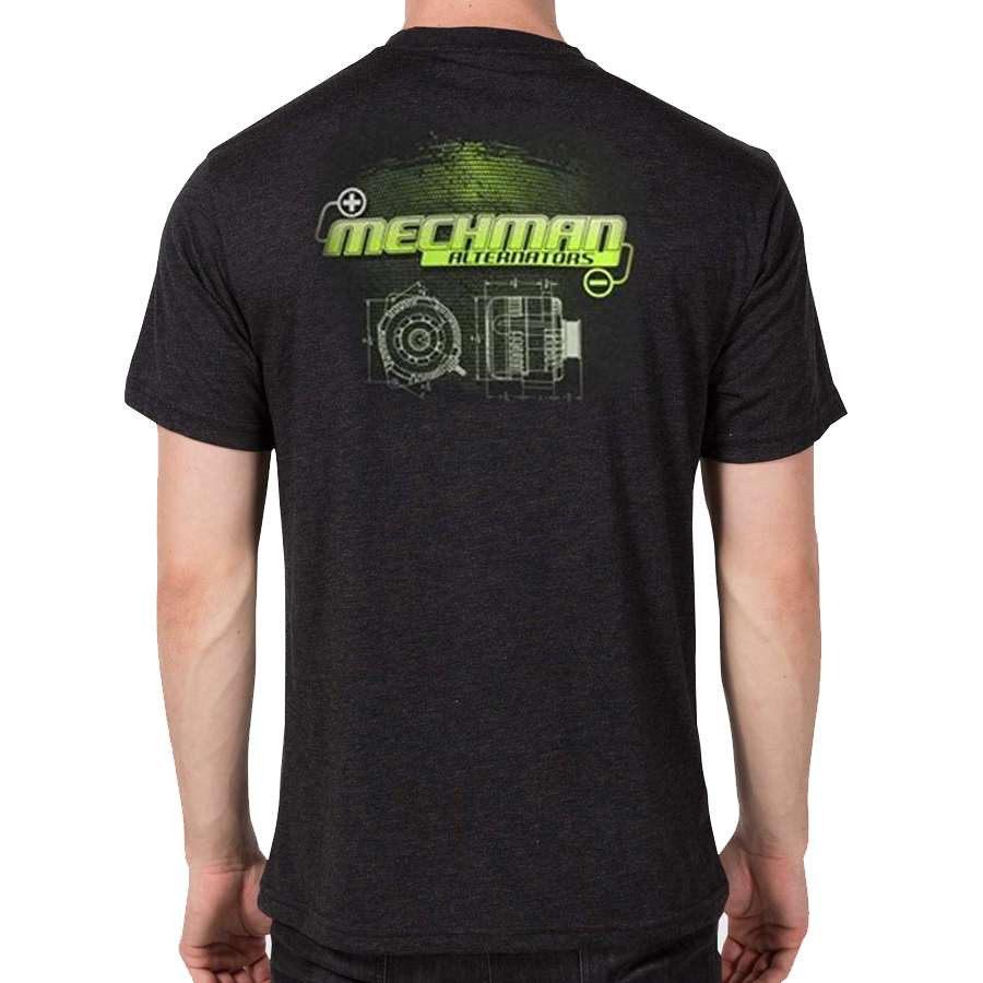 Mechman Logo T-Shirt - Men's Sizes - Mechman Alternators