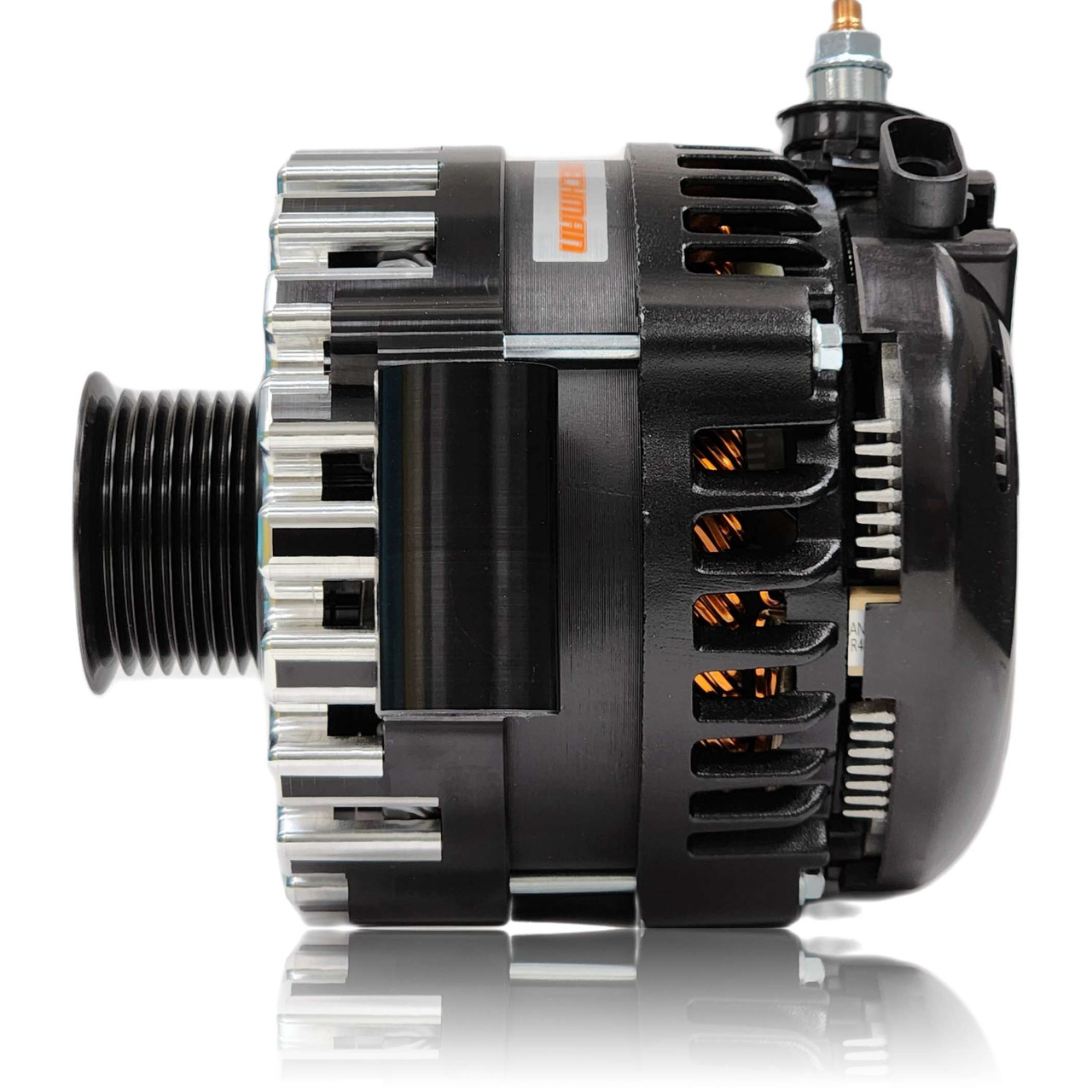 400 amp Billet Elite series alternator to replace Ford T mount 6G ...