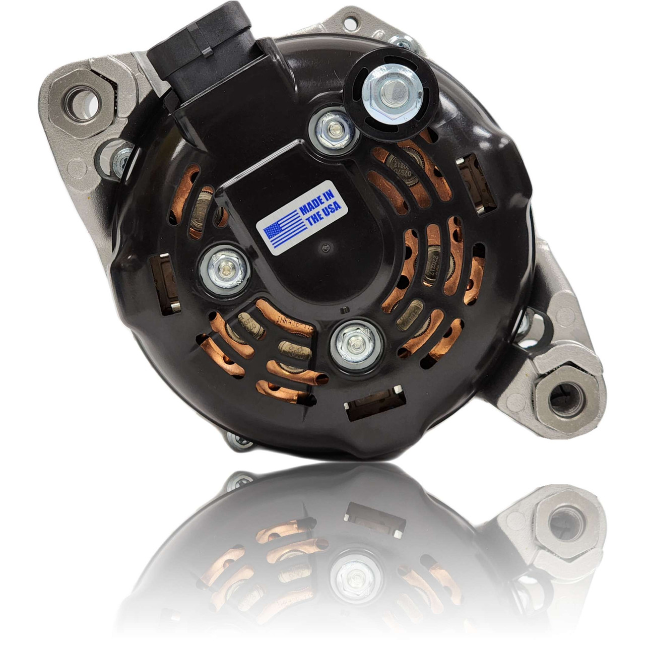 320 Amp Alternator for Select 2.0/2.4L Hyundai and Kia (Single Wire ...