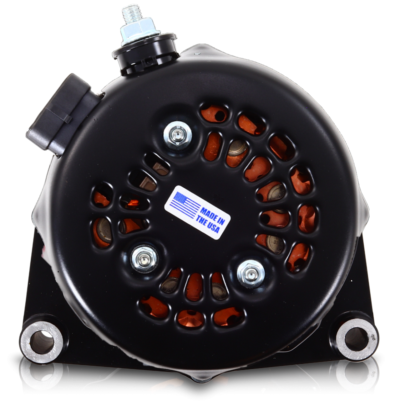 One wire black 240 Amp Racing Alternator GM Truck LS Engine Swap