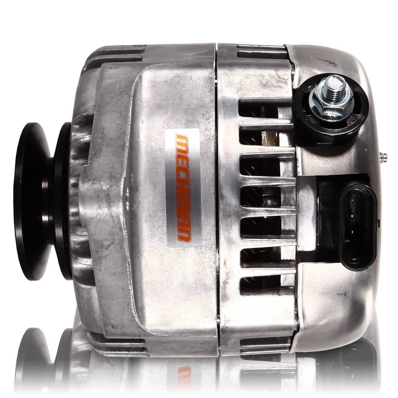 170 amp Racing alternator for 63-85 GM - Natural Finish (includes 2 ...