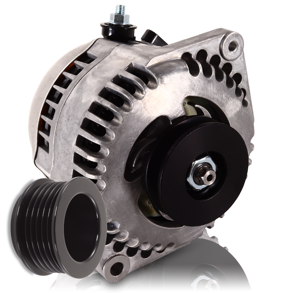 170 amp Racing alternator for 63-85 GM - Natural Finish (includes 2 ...