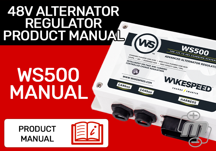 WS500 48v Regulator Product Manual - Mechman Alternators