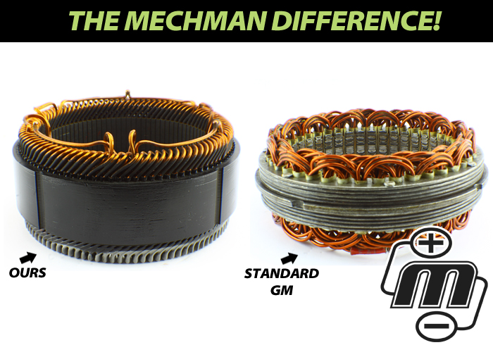 Hairpin Stators. Ours vs. Theirs - Mechman Alternators