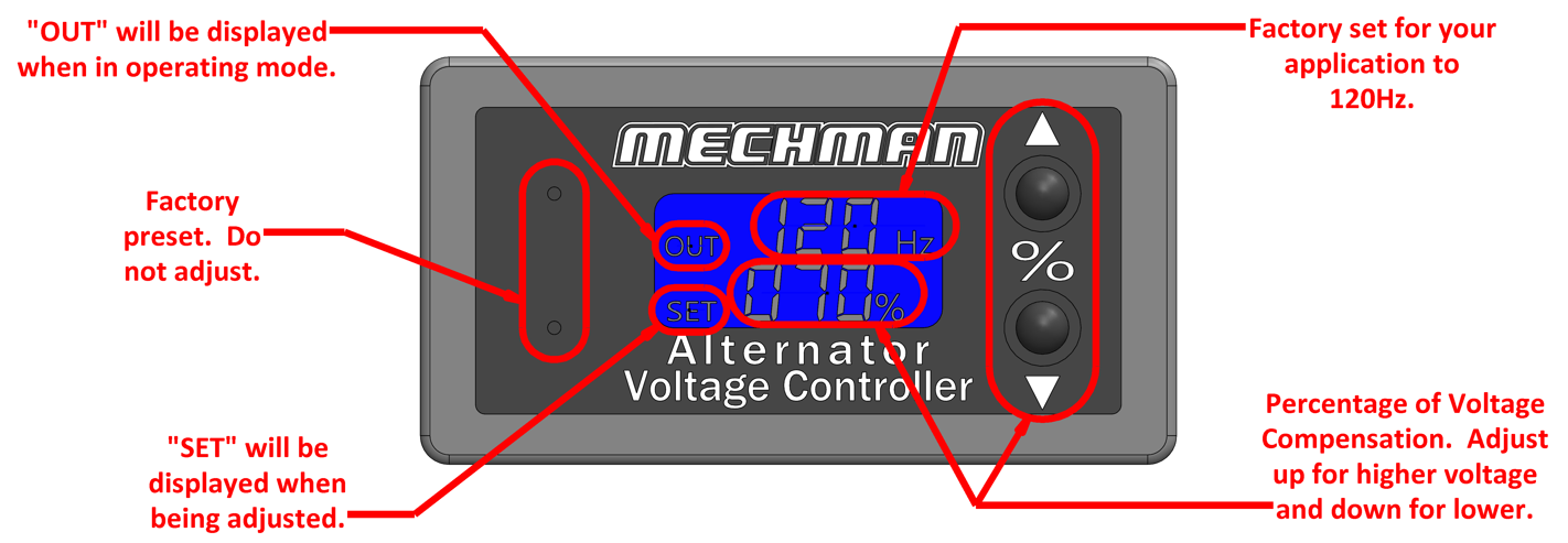 MM-VC1 Instructions - Mechman Alternators