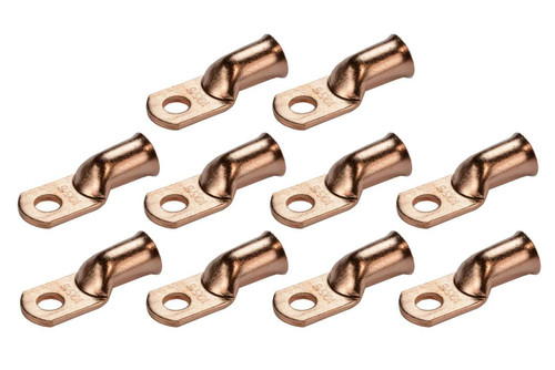 1/0 gauge copper cable end w/ 5/16" hole *** 10 PACK *** - Mechman ...
