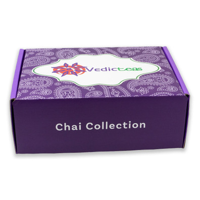 Chai Tea Gift Set With Five Herbal Loose Leaf Teas For Spiced Tea Lovers