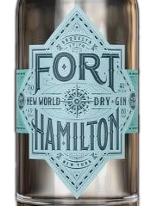 New World Dry Gin Fort Hamilton Distillery NY - Moore Brothers Wine Company