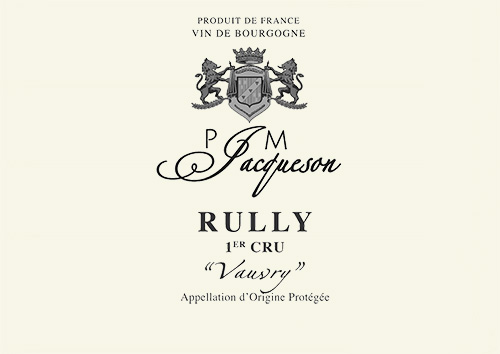 Rully Premier Cru Vauvry Domaine P. et M. Jacqueson 2022 DE - Moore ...