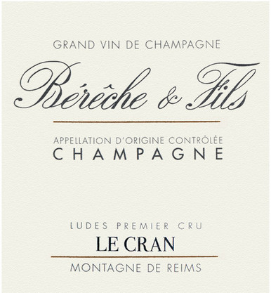 Champagne Le Cran Vintage (In Magnum 1.5 Litre) Bérêche et Fils 2015 NY ...