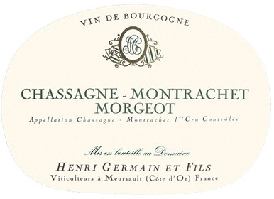 Chassagne-Montrachet Premier Cru Morgeot Domaine Henri Germain 2022 DE ...