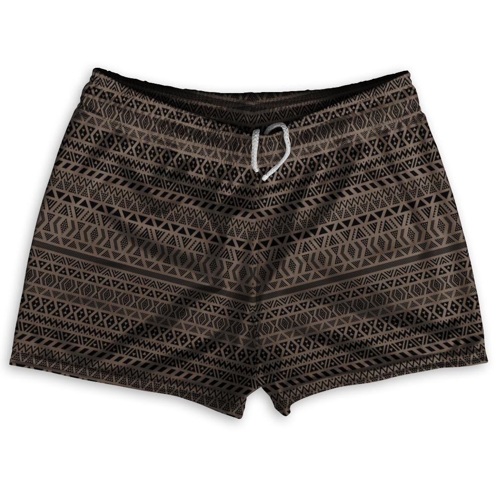 Maori Black Shorty Short Gym Shorts 2.5"Inseam Made in USA-Black