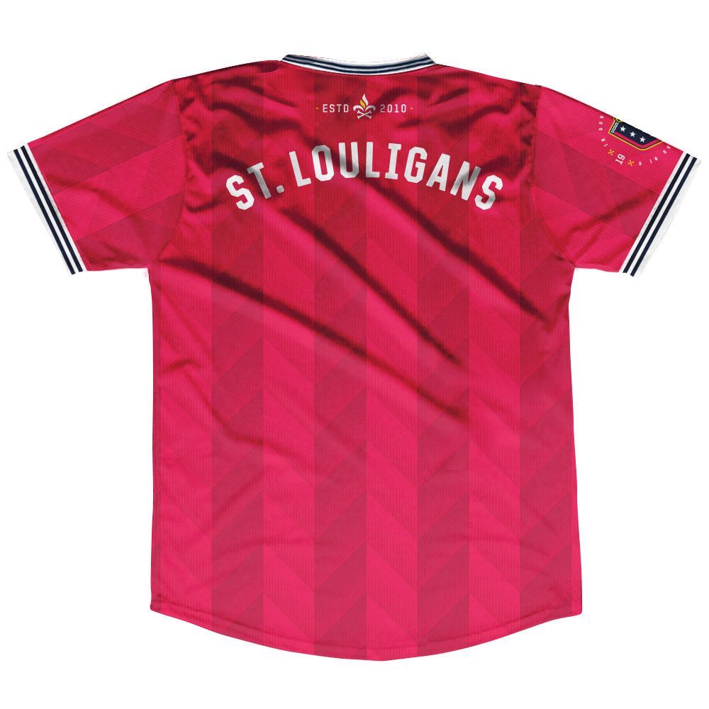 St. Louligans 2024 Soccer Jersey Made In USA - Red