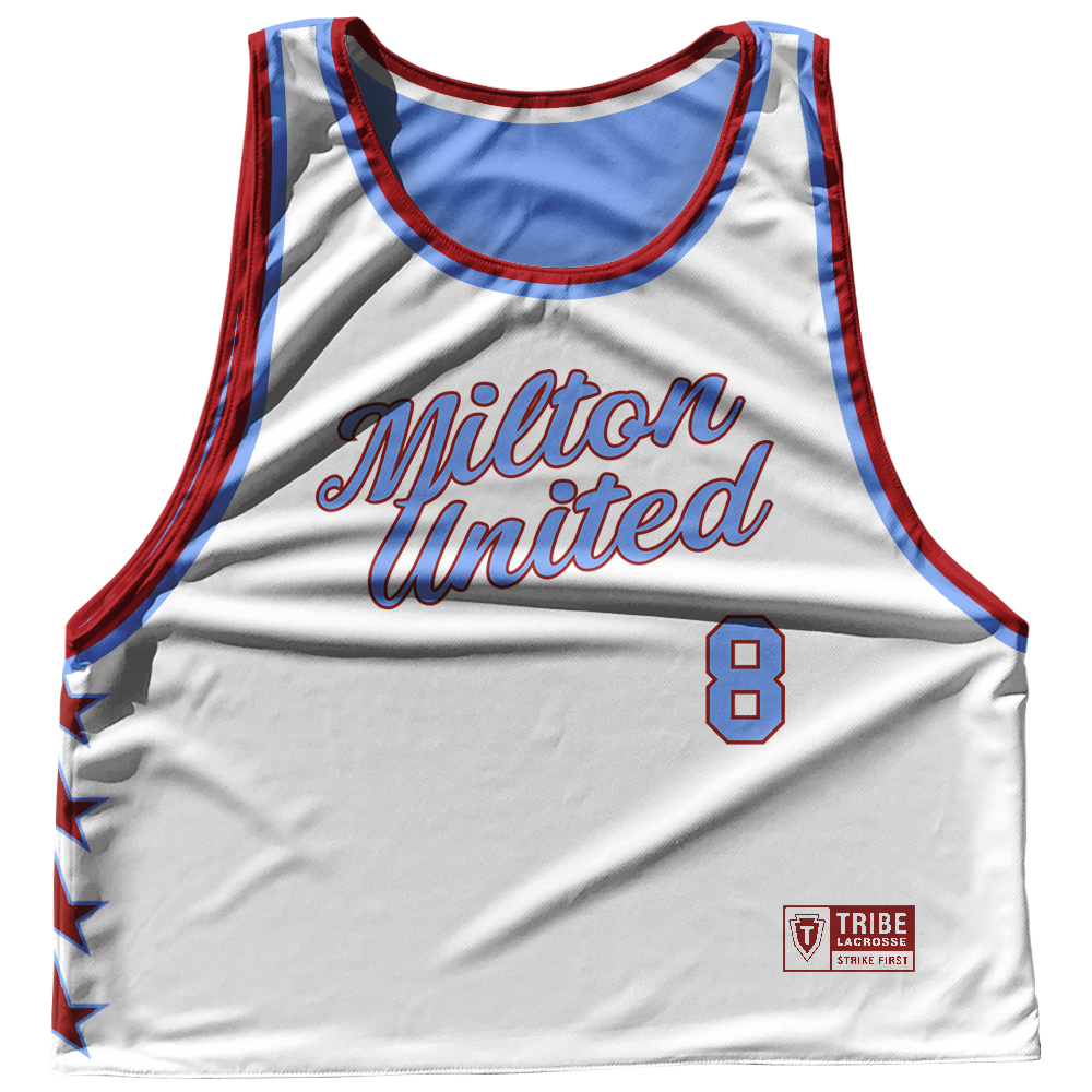 Custom Milford United Team Lacrosse Reversible Pinnie by Tribe Lacrosse ...