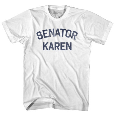 Senator Karen Youth Cotton T-shirt - White