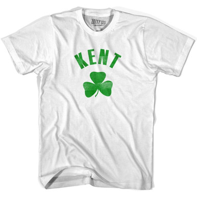 Kent Shamrock Womens Cotton T-shirt-White