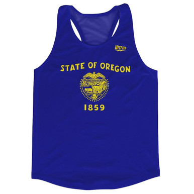 Oregon State Flag Running Tank Top Racerback Track and Cross Country ...