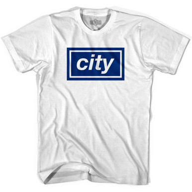 Ultras City Box Soccer T-shirt-Adult-White