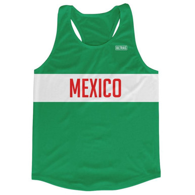 Mexico Running Tank Top Racerback Track and Cross Country Singlet ...